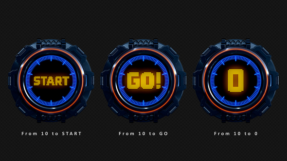 Sci-Fi Countdown, Motion Graphics | VideoHive